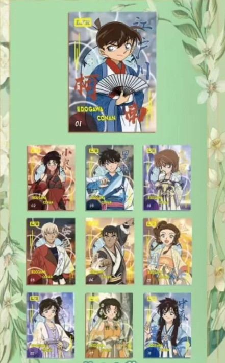 Detective Conan Collectible Cards spades master - card game – RoberToyUS